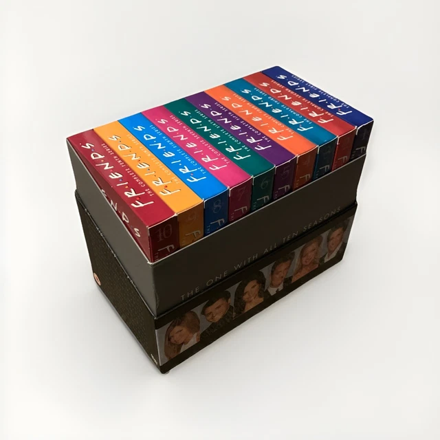 FRIENDS - THE Complete Series 1-10 - Black Box - DVD Box Set £38.99 ...