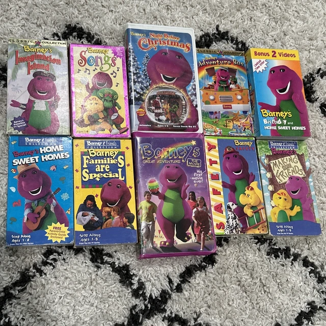 Barney Vhs Lot Of Barney Friends Waiting For Santa Rock With Barney ... Barney Vhs Lot Of Barney Friends Waiting For Santa Rock With Barney ...