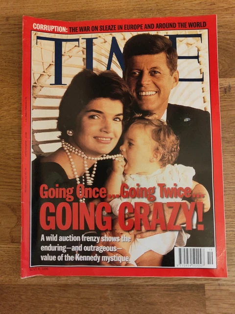 MAGAZINE - TIME Magazine May 1996 Kennedy Family International Affairs ...