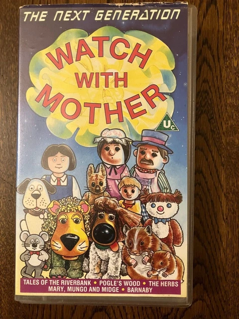 WATCH WITH MOTHER - The Next Generation (VHS/H) Rare children's ...