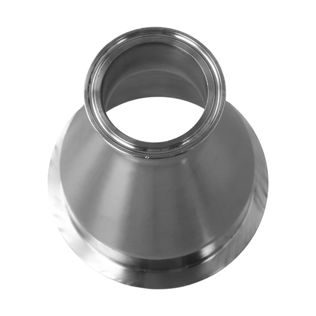 TRI CLAMP STAINLESS Steel Reducer 4 Inch to 2 Inch for Sanitary Systems ...