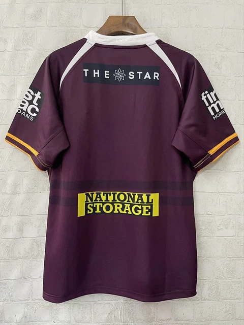 BRISBANE BRONCOS 2026 NRL Home Jersey Adult Mens Rugby Shirt Broncos ...
