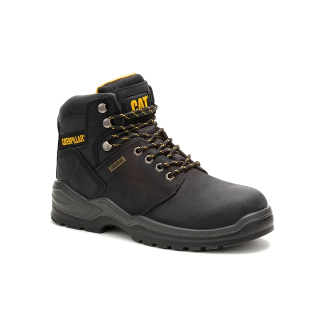 CAT MEN'S STRIVER Waterproof Steel Toe Industrial Boot, Black, 9 Wide ...