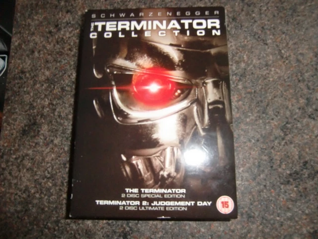 THE TERMINATOR COLLECTION Box Set Terminator 1 &2 DVD 2003 New £5.99 ...