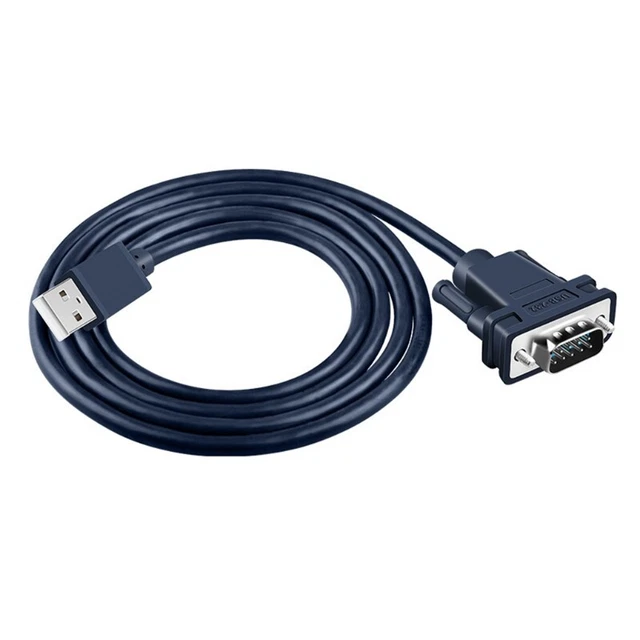 USB TO SERIAL 9-Pin Converter Cable a RS-232 Serial Device to a USB ...