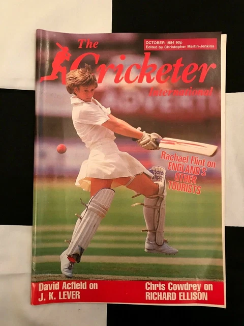 VINTAGE 80'STHE CRICKETER International Magazine Rare October 1984 $58. ...