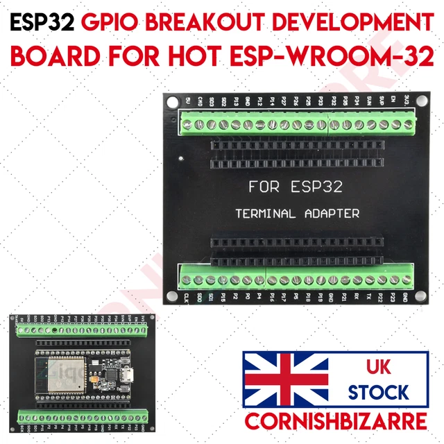 Esp32 Gpio Breakout Board Esp32s Esp32 Development Board For Esp Wroom 32 Uk Stk £599 Picclick Uk