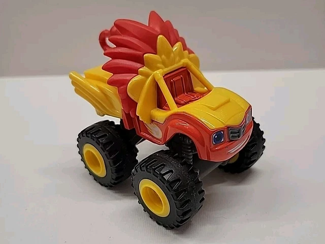 BLAZE AND THE Monster Machines Lion Blaze Red Yellow Animal Truck 2014 ...