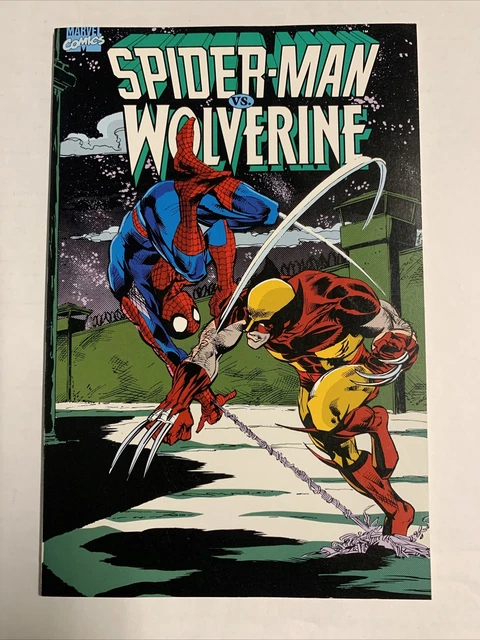 SPIDER-MAN VS. WOLVERINE Vol 2 No 1. 1990 1st Printing $42.88 - PicClick CA