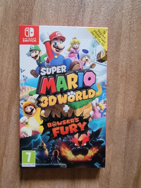 Super Mario 3d World Bowsers Fury Nintendo Switch Nessun Gioco Solo