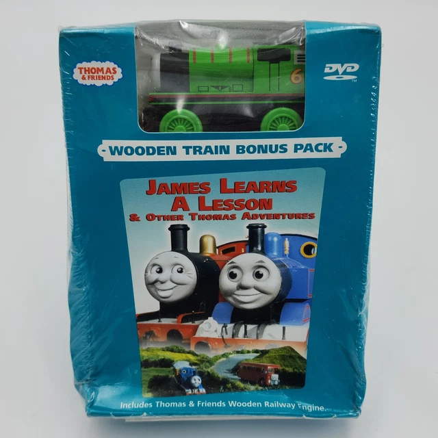 THOMAS & FRIENDS - James Learns A Lesson New DVD Wooden Train Bonus ...