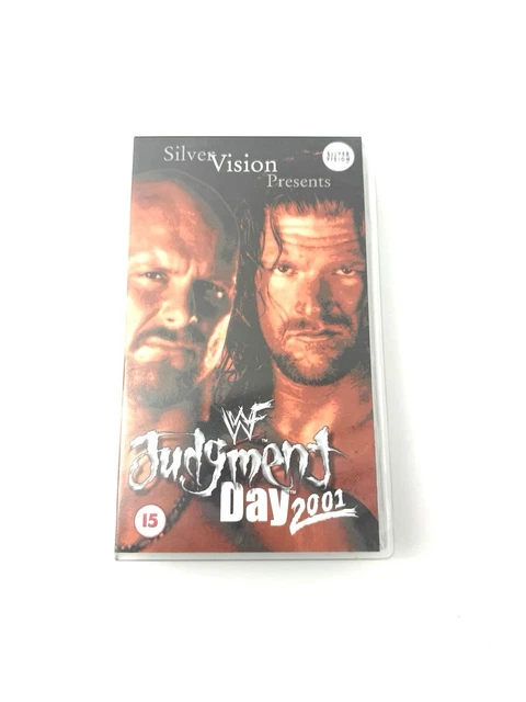 WWE JUDGMENT DAY 2001 Vhs Wrestling Video Tape Wwf Vintage £6.94 ...