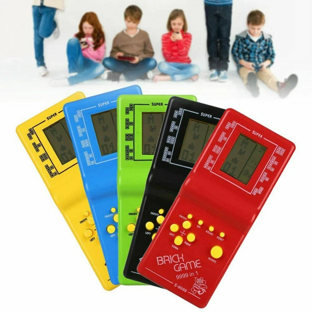 ELECTRONIC BRICK GAME Console LCD Hand Held Game Handheld Classic Brick ...