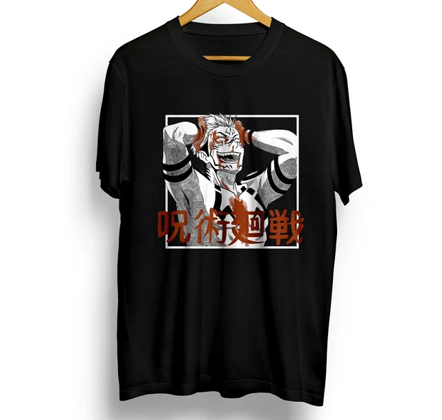 T-SHIRT JUJUTSU KAISEN Ryomen Sukuna Satoru Gojo Megumi Fushiguro XS-5XL EUR 17,84 - PicClick DE