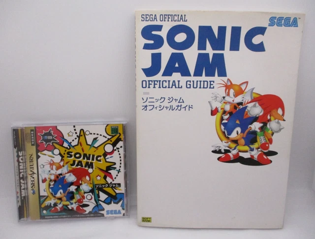 SEGA SATURNE SONIC Jam ＆ Officiel Guide Japon Import Ss Sonic EUR 120,37 - PicClick FR