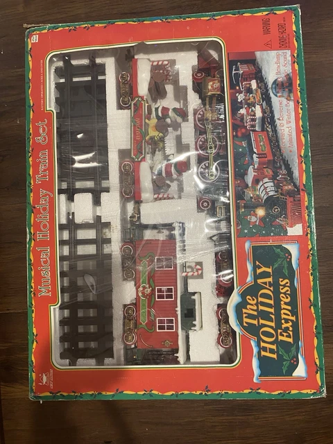 NEW BRIGHT HOLIDAY Express Train Set £35.56 - PicClick UK
