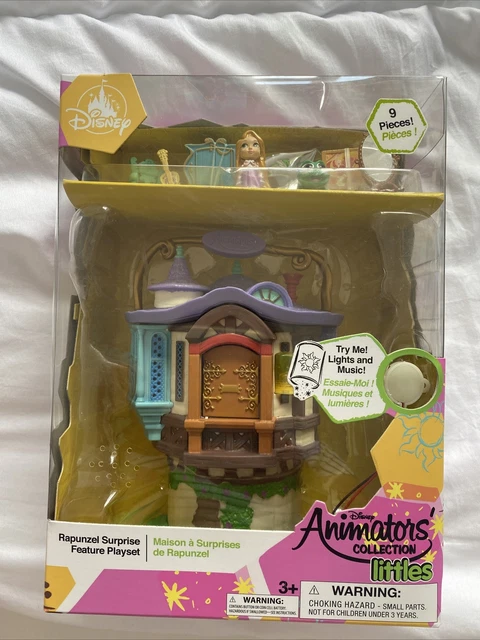 DISNEY STORE TANGLED Rapunzel Tower Playset Animators' Collection Littles £12.38 - PicClick UK