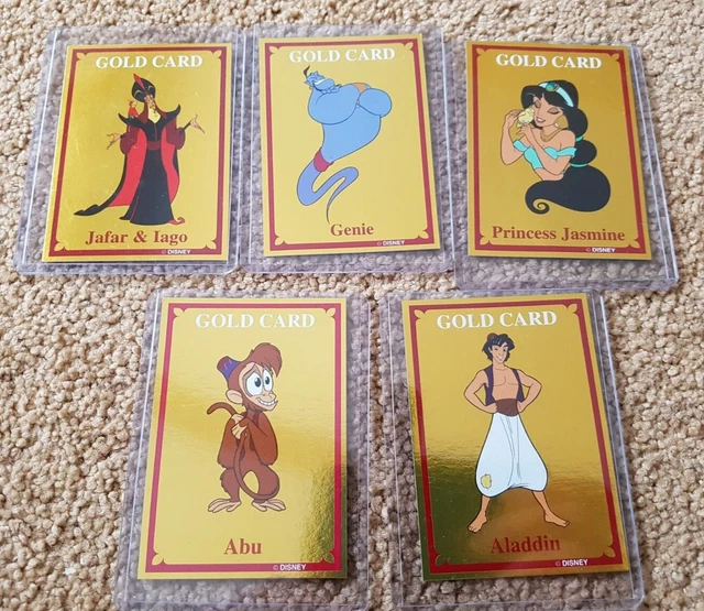 RARE AUSTRALIAN Aladdin Disney Movie Full 100 Trading Card Set £29.99 ...