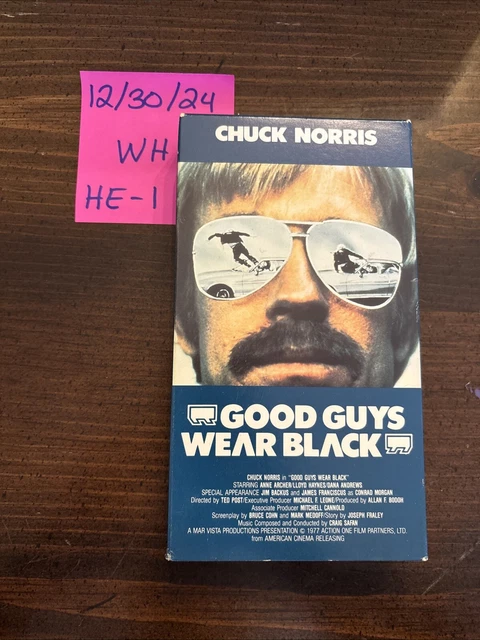 GOOD GUYS WEAR Black (VHS) £7.62 - PicClick UK