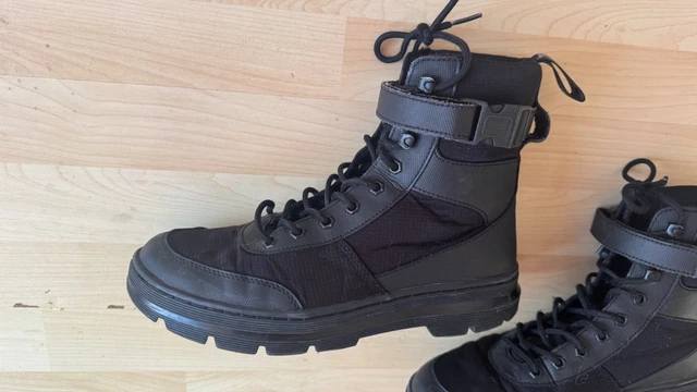 DR. MARTENS COMBS Tech Utility Boots, , Poly, Unisex, Black, Size 9 UK ...