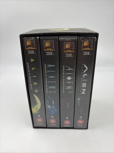 ALIEN SAGA | 20th Century Fox Home Entertainment VHS Box Set £24.95 - PicClick UK