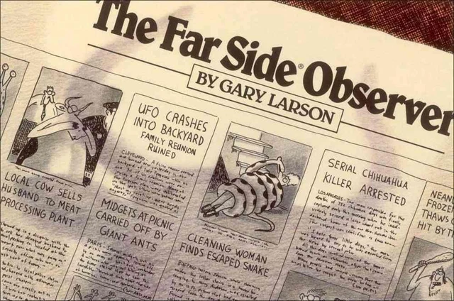 THE FAR SIDE Observer by Gary Larson (English) Paperback Book £10.49 ...