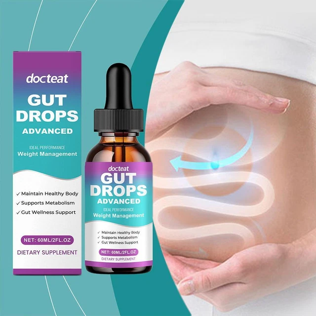 1X 60ML DOCTEAT Bowel Care Supplement DropsDiet Supplement Slimming ...