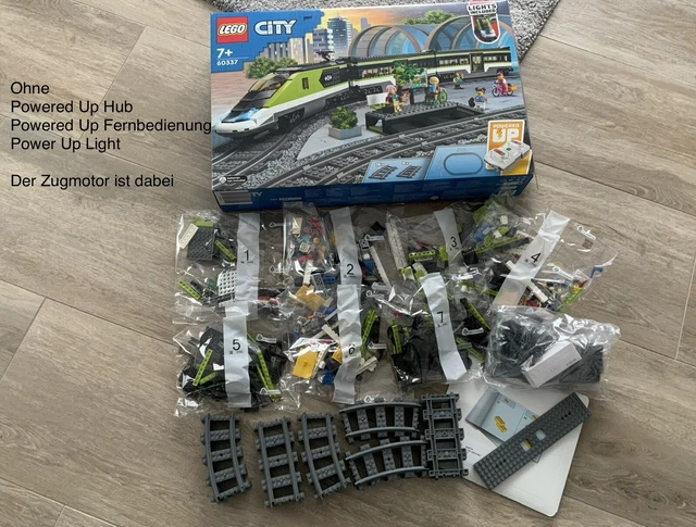 LEGO CITY 60337 Personen-Schnellzug ohne Powered Up Hub,Lights und ...