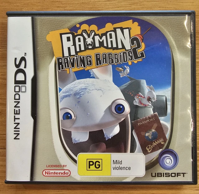 RAYMAN RAVING RABBIDS 2 GC AUSPAL Nintendo DS NDS 2DS complete EUR 5,43 ...