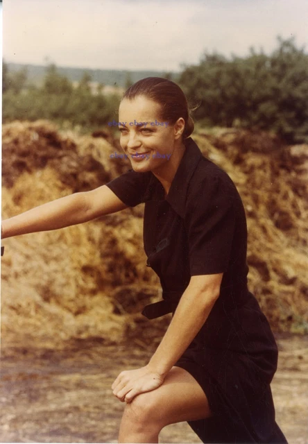 *ROMY SCHNEIDER LE Train Pierre Granier-Deferre Photo originale Kodak ...