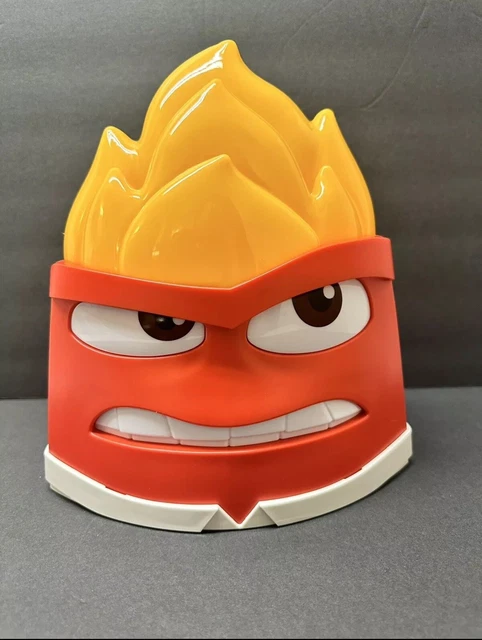 DISNEY INSIDE OUT 2 Anger Fire Light Up Popcorn Bucket NEW £35.94 ...