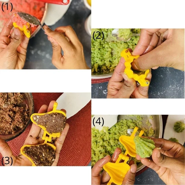 MODAK MOULD MAKER Strip/Patti, Plastic Sancha for Ganpati Bappa Ganesh ...