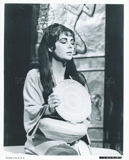 ELIZABETH TAYLOR ISABEL Cooley Cleopatra 1963 Vintage Photo Original ...