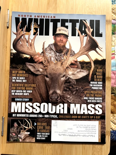 NORTH AMERICAN WHITETAIL Magazine December 2023 Deer Hunting Missouri ...