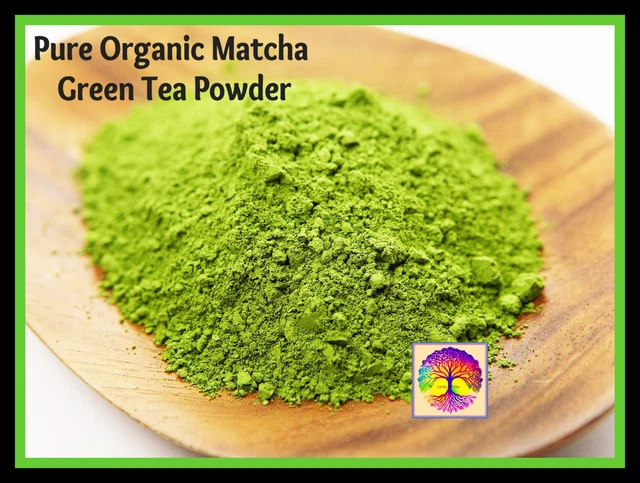MATCHA GREEN TEA Powder ORGANIC 200gm Health Superfood For Latte, Tea ...