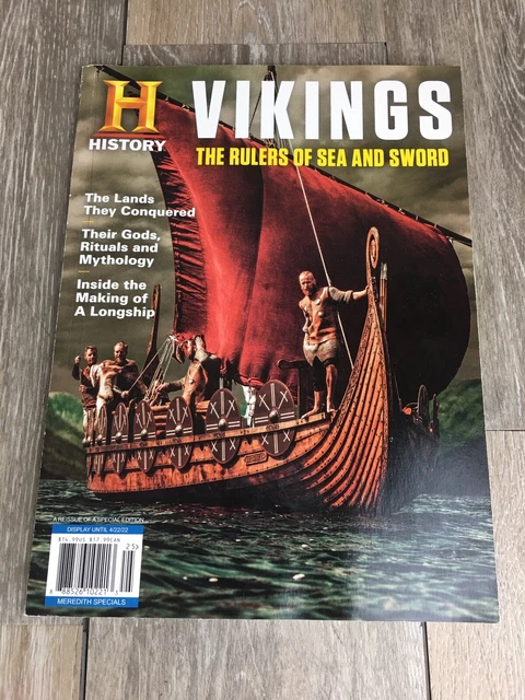 2022 HISTORY CHANNEL Magazine Vikings The Rulers Of Sea And Sword £2.33 ...