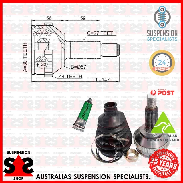 WHEEL SIDE JOINT Kit, Drive Shaft Suit FORD Mondeo Ii Turnier (Bnp) 1.8 i $116.49 - PicClick AU