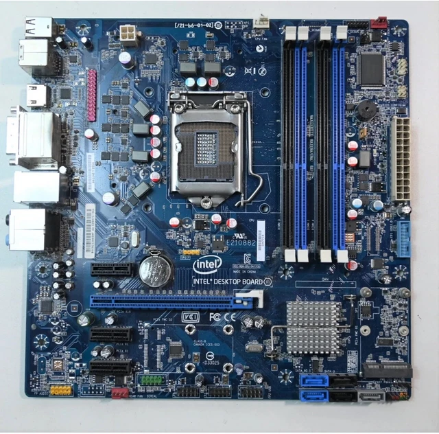 INTEL DESKTOP BOARD DH77EB Motherboard MicroATX LGA1155 DDR3 USB 3.0 £ ...