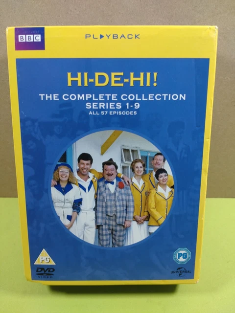 HI-DE-HI COMPLETE COLLECTION Series 1 to 9 BBX 13 Disc Set Genuine R2 DVD VGC £8.99 - PicClick UK