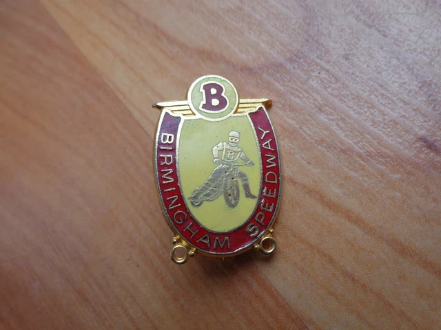 VINTAGE 70'S BIRMINGHAM Brummies Autostrada Crest Smalto Bicicletta ...