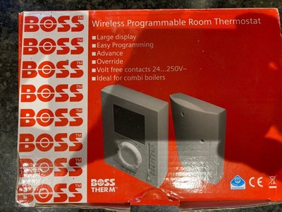 BOSS THERM wireless programmable thermostat for combi bps242rf £20.00 ...