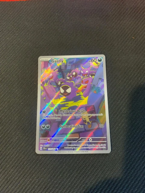 POKÉMON TCG GASTLY Scarlet & Violet-Temporal Forces 177/162 Holo ...