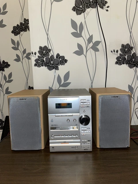 SONY CMT-CP33MD MICRO HiFi Shelf Stereo System-CD/MD Cassette Player ...