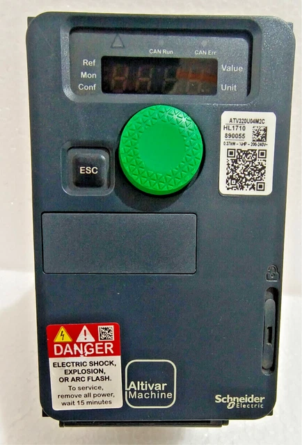 SCHNEIDER ATV320U04M2C VARIABLE Speed Drive Altivar 320 Series EUR 254 ...