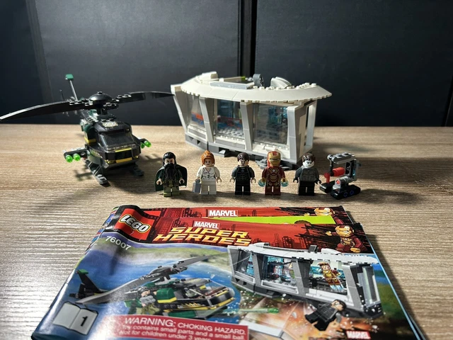 LEGO MARVEL SUPER Heroes: Iron Man: Malibu Mansion Attack (76007) 100% ...
