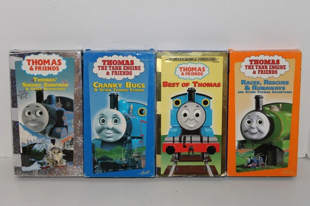 THOMAS & FRIENDS VHS Tapes Train the Tank Engine Percy James Gordon LOT ...