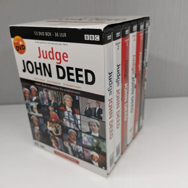 JUDGE JOHN DEED The Complete Collection Series 1-6 14-Disc DVD Box Sets ...