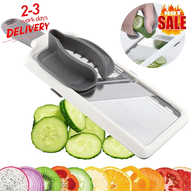 PRO MANDOLIN SLICER Vegetable Cutter Manual Slicer Potato Handheld ...