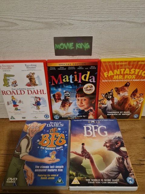 FANTASTIC MR FOX Matilda (DVD, 2002) [BFG] {Roald Dahl Bundle} [Region ...