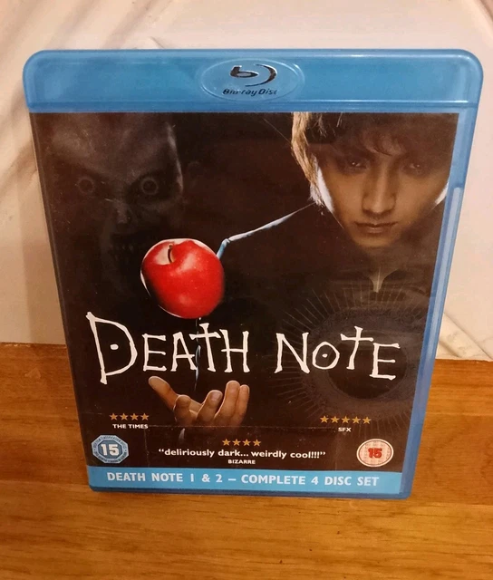 BLU-RAY - DEATH Note Complete Series 1-2 Collection Boxset Live Action ...
